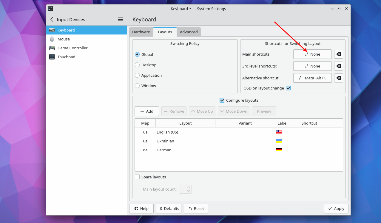 How to Change Keyboard Layout Using Alt+Shift in Linux | Losst