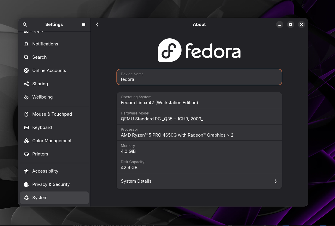 Оновлення Fedora 41 до 42 - Losst