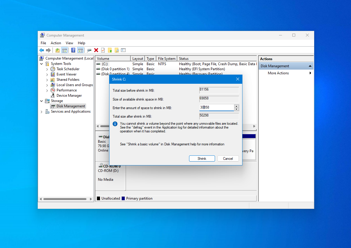 Установка Linux рядом с Windows 10 или 11 - Losst