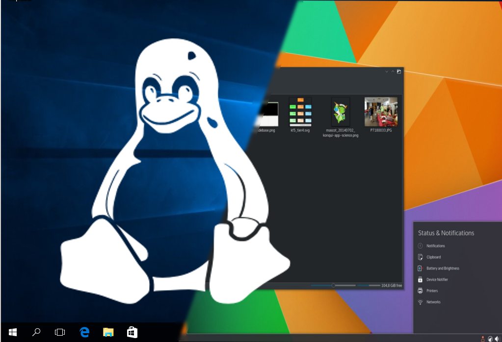 Установка Linux рядом с Windows 10 - Losst