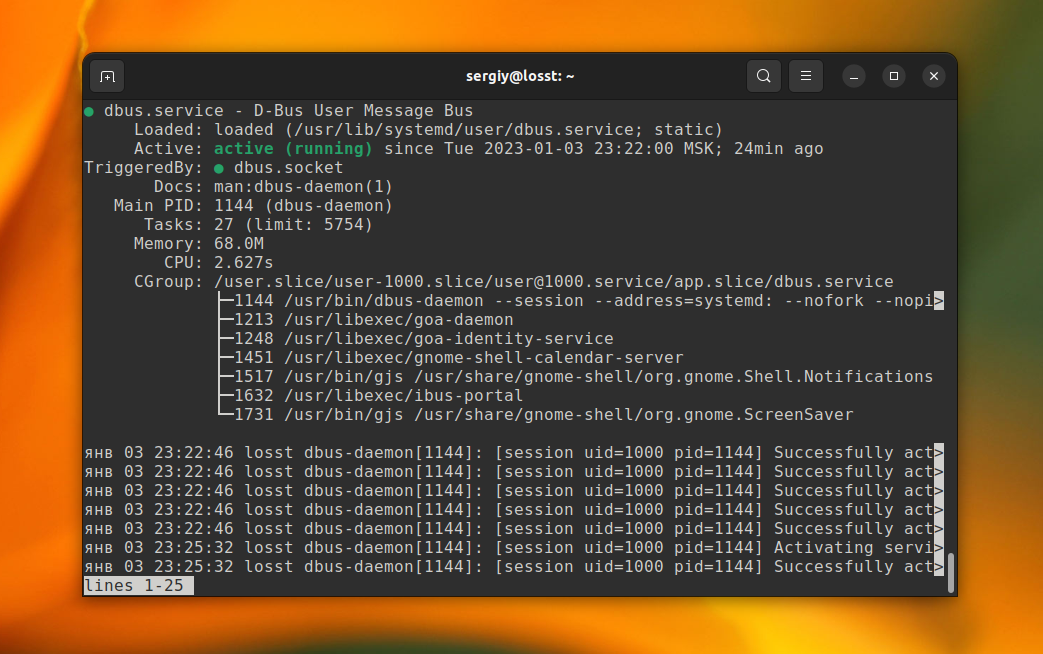 Управление службами Linux - Losst