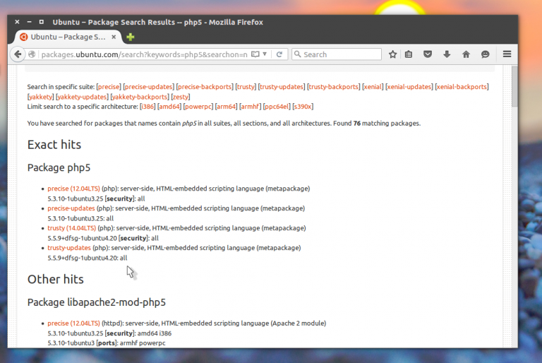 Ошибка package has no installation candidate - Losst