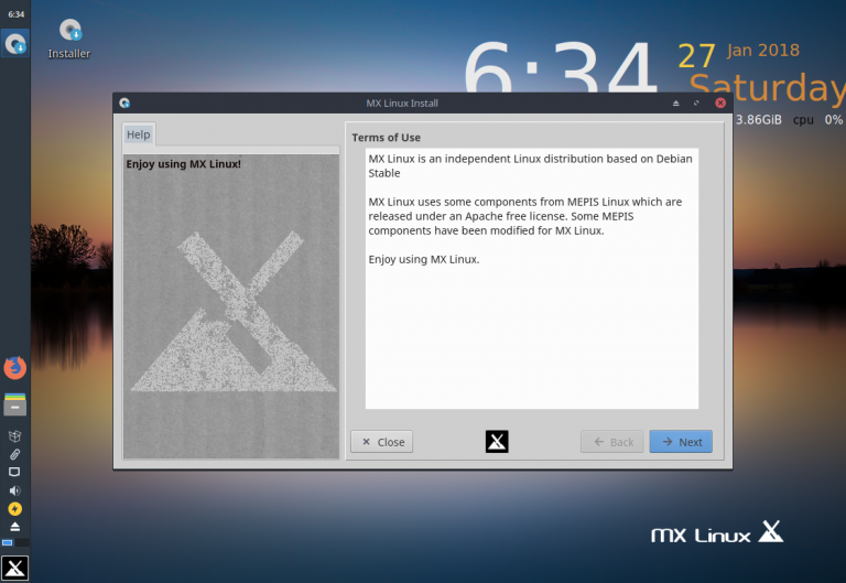 Установка MX Linux - Losst