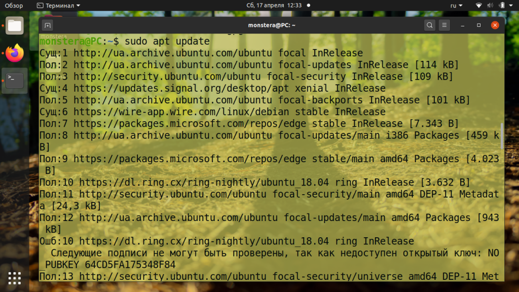 Установка Edge в Linux - Losst