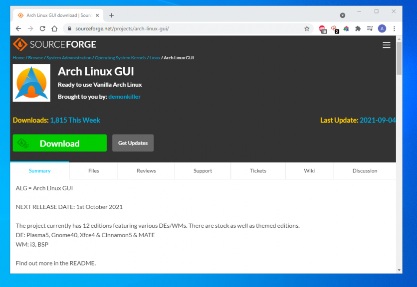 Графическая установка ArchLinux - Losst