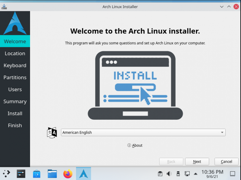 Графическая установка ArchLinux - Losst