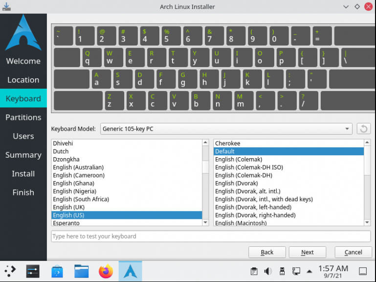 Графическая установка ArchLinux - Losst