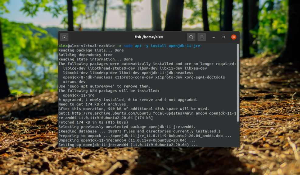 Установка Java в Ubuntu 20.04 - Losst