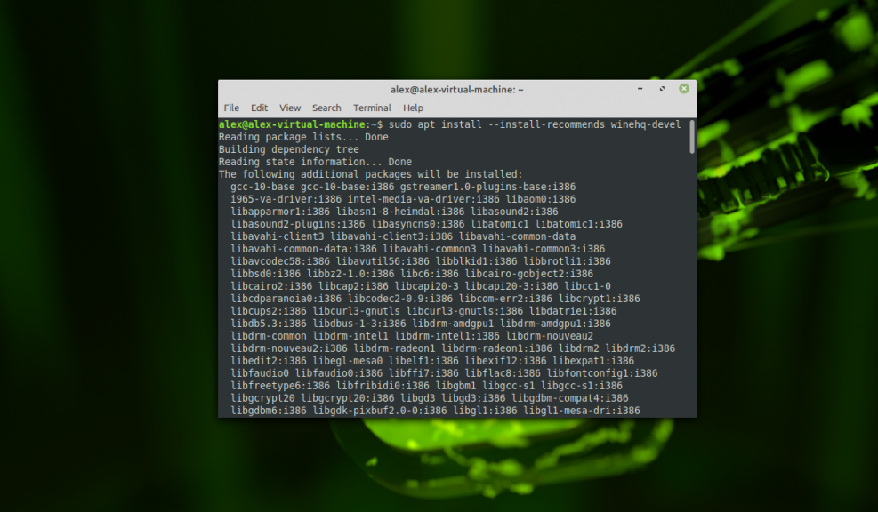 Установка Wine Linux Mint - Losst