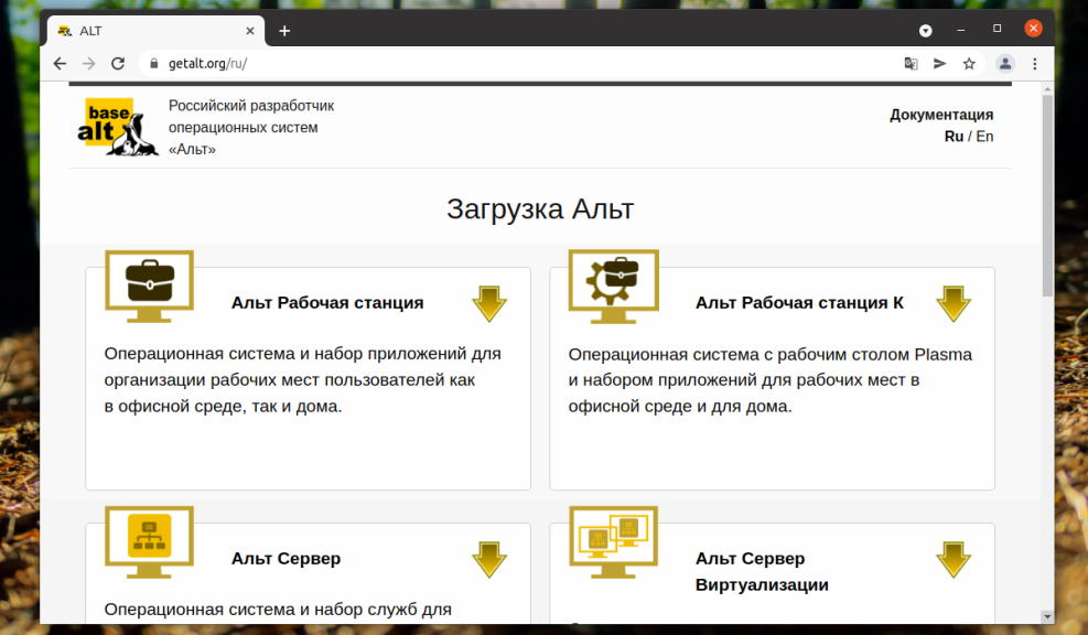 Установка Alt Linux - Losst