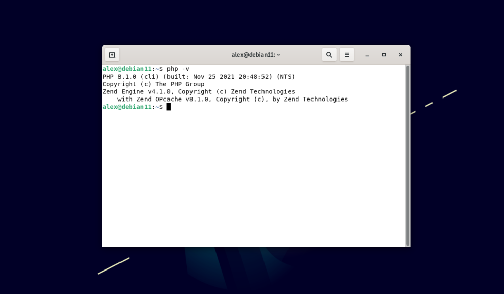 Установка PHP в Debian - Losst