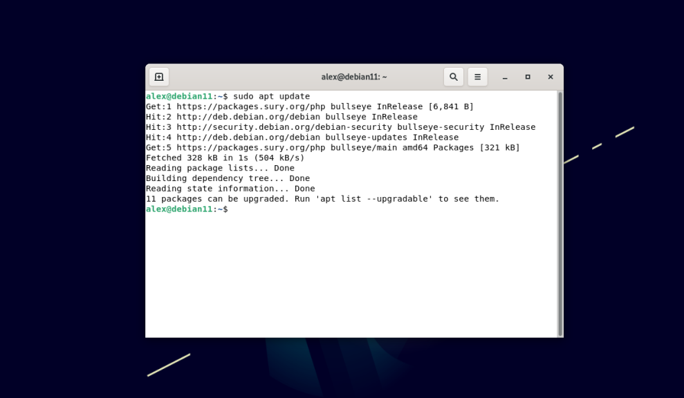 Установка PHP в Debian - Losst