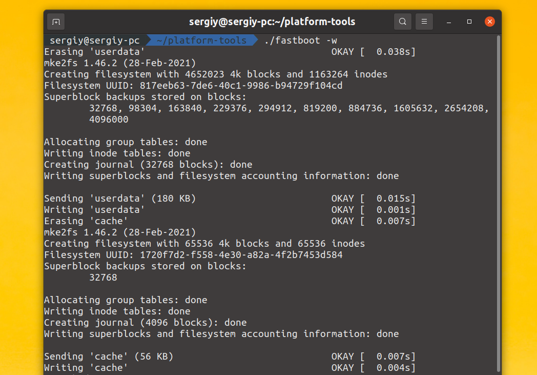 Как пользоваться fastboot - Losst