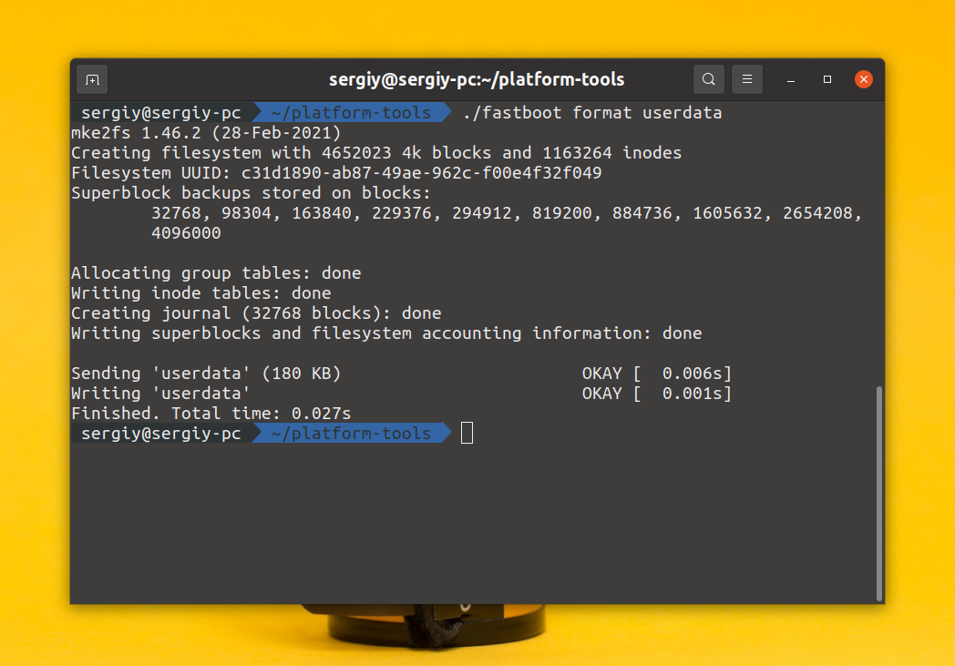 Как пользоваться fastboot - Losst