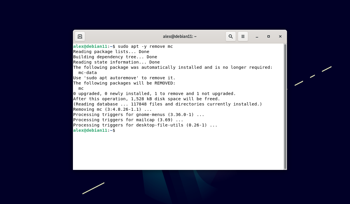 Установка mc в Debian - Losst