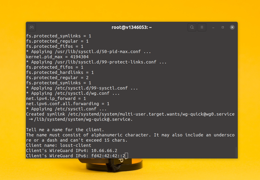 Простая настройка WireGuard Linux - Losst