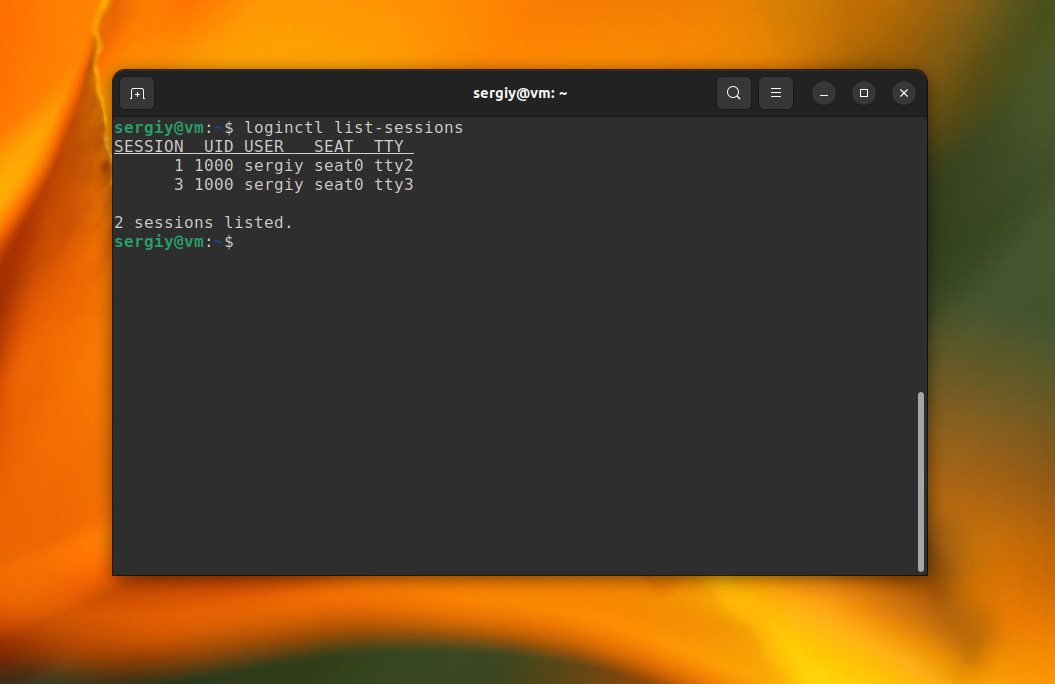 Как пользоваться loginctl - Losst