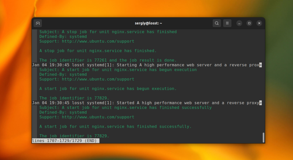 How To Check Service Status In Linux Losst How To Check Service Status In Linux Losst