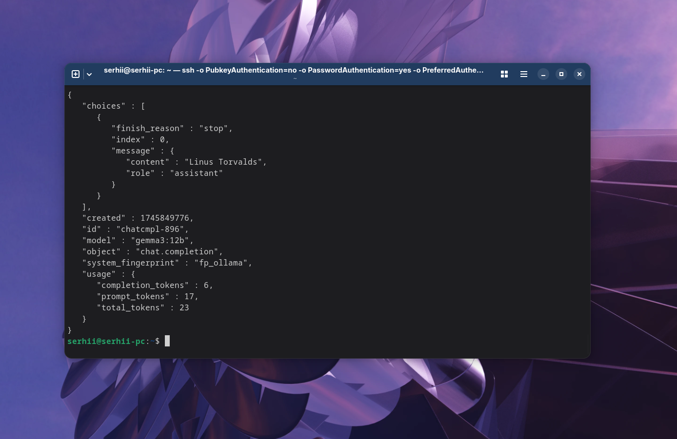 Как пользоваться Ollama в Linux для начинающих - Losst