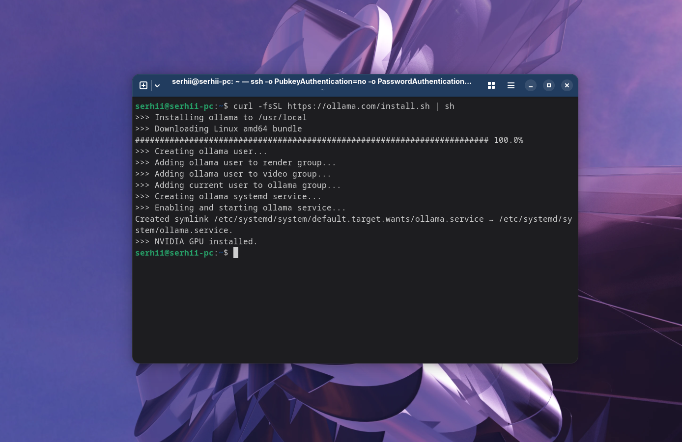 Как пользоваться Ollama в Linux для начинающих - Losst