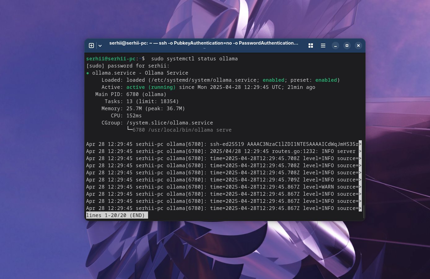 Как пользоваться Ollama в Linux для начинающих - Losst